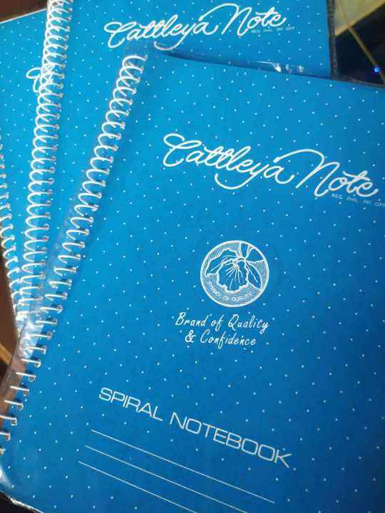 Jbkirk-Varieties Cattleya Spiral Notebook 100 Sheets With Plastic Cover ...