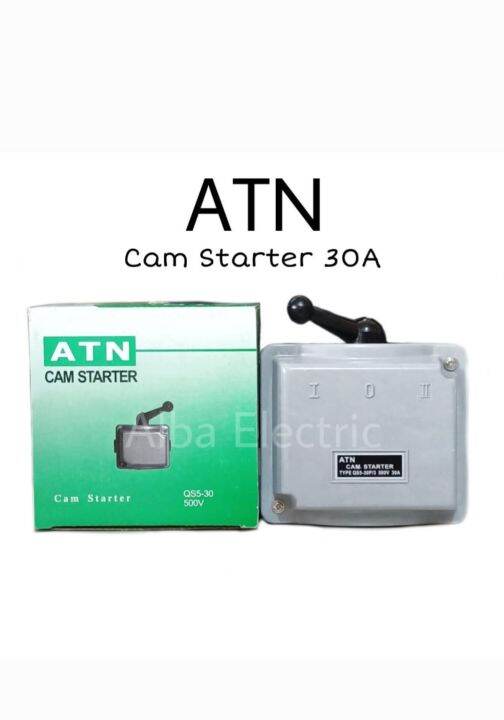 Cam Starter Handle 30A 500V (Ampere) ATN / Gz 30A Switch arus listrik ...