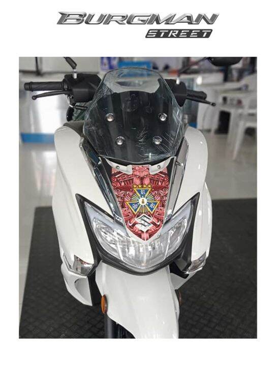 SRB front sticker for Suzuki Burgman 125 | Lazada PH
