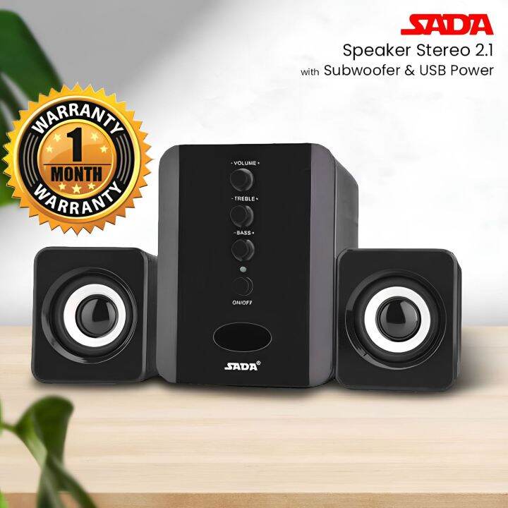 Speaker Aktif Bass Mini Speker Stereo Multimedia Komputer Laptop ...