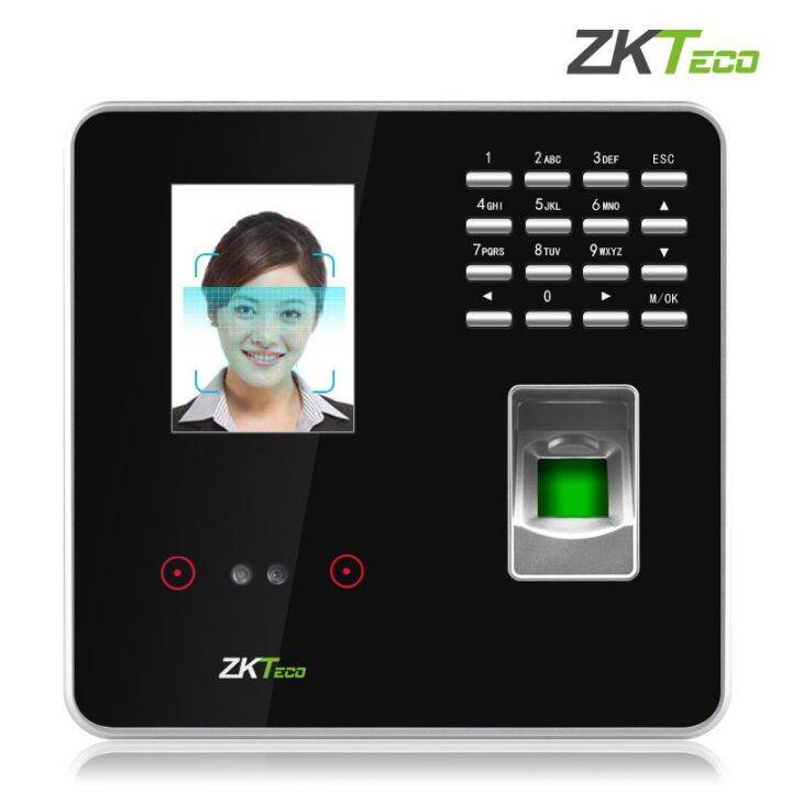 Zkteco Biometric Face Recognition Time Attendance With Magnetic Lock Simple Door Access Control