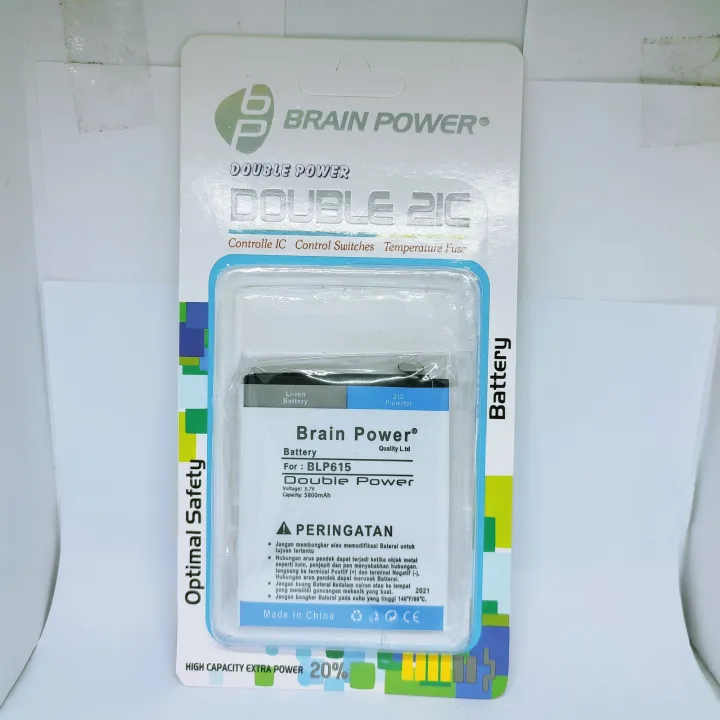 BATRE HP DOUBLE POWER OPPO A37 A37F BLP615 BLP 615 5800MAH ORIGINAL ...