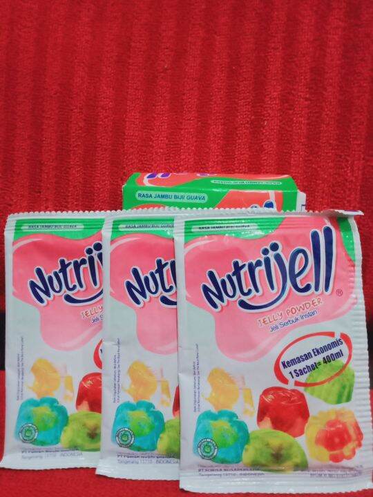 NUTRIJELL Rasa JAMBU BIJI GUAVA 10 Gr | Lazada Indonesia