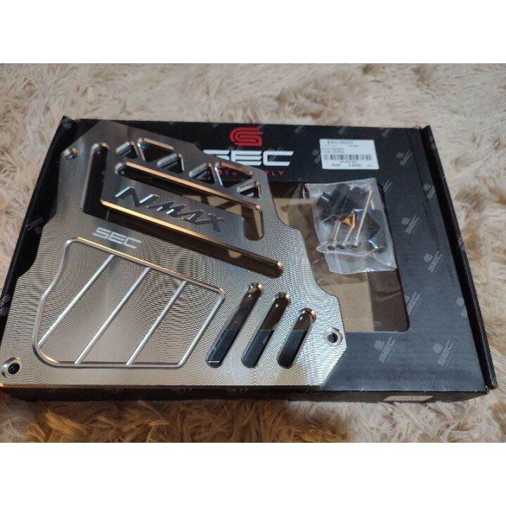 ORIGINAL SEC NMAX V1 RADIATOR FULL COVERED ALLOY w/ SEC & NMAX LOGO 50 ...