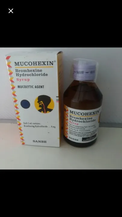 MUCOHEXIN muco muko hexin sirup syrup 120ml mucolitic mukolitik obat ...