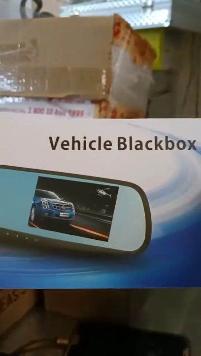 Vehicle Blackbox DVR 4.3Inch Car Camera Dash Cam Mirror Car Video ...