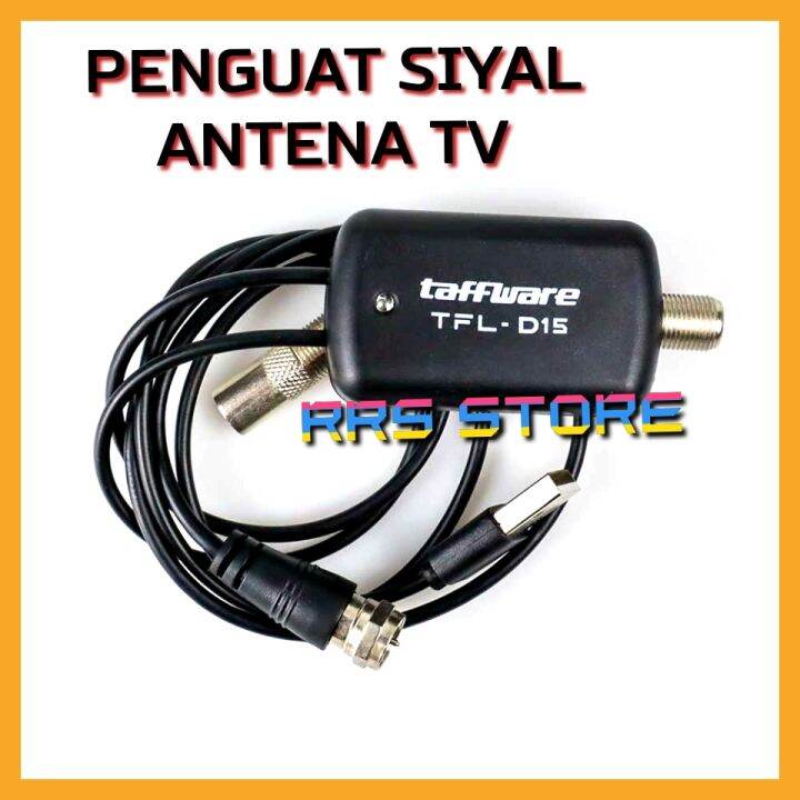 Informasi Produk Taffware Penguat Sinyal Antena TV Amplifier Booster ...