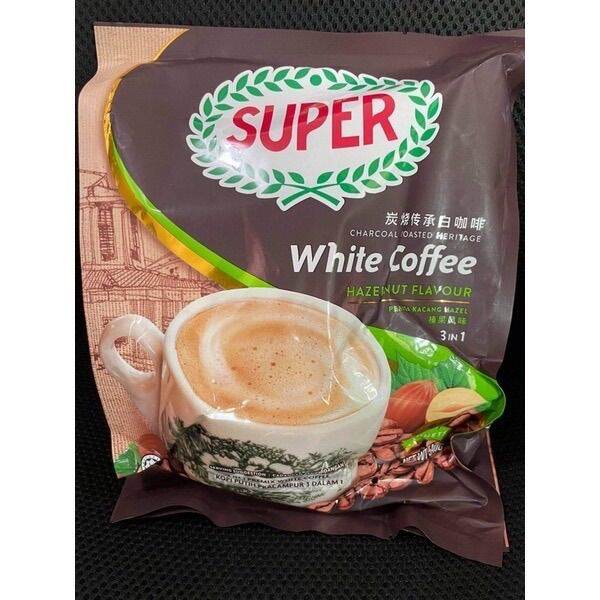 [SUPER WHITE COFFEE] Super Charcoal Roasted Coffee Hazelnut | Lazada PH