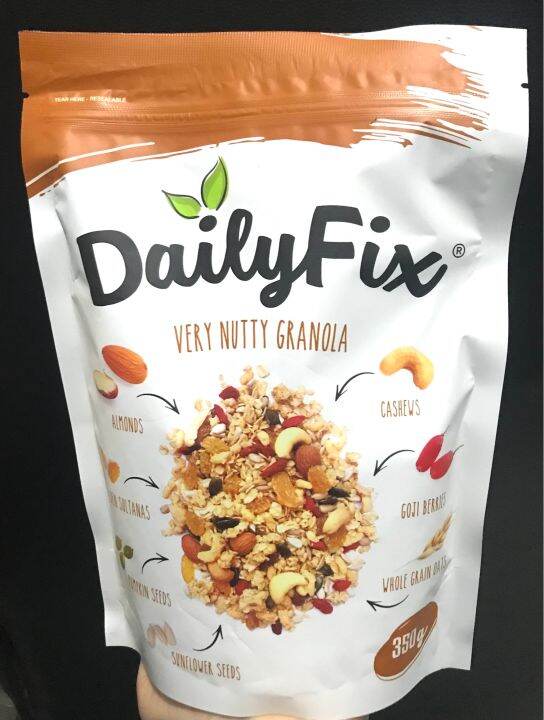 350g Daily Fix Very Nutty Granola | Lazada PH