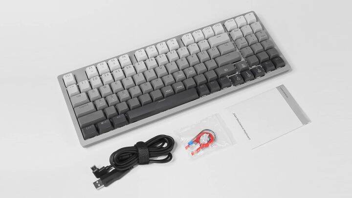 【DELIVER IN 3 DAYS】 ZIFRIEND ZA94 94 Keys Mechanical Keyboard Wired ...