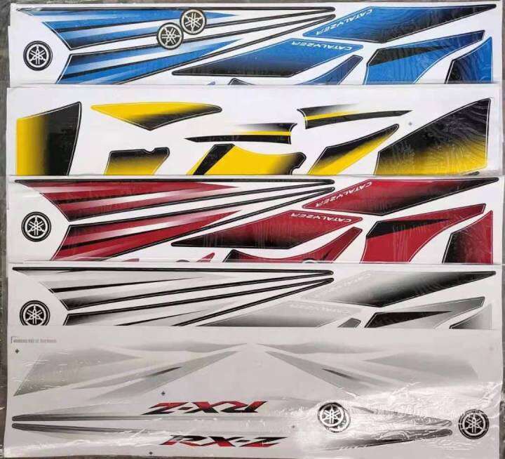 Yamaha Rxz (12) Catalyzer Body Sticker | Lazada