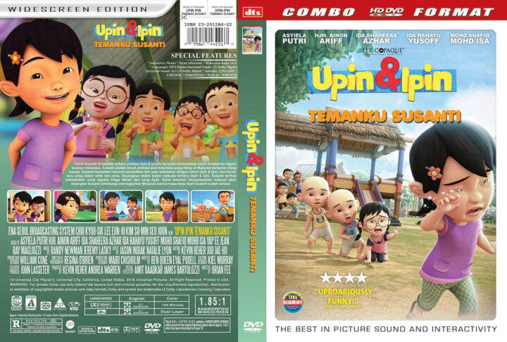 KASET DVD FILM ANIMASI UPIN & IPIN : TEMANKU SUSANTI 2022 | Lazada Indonesia