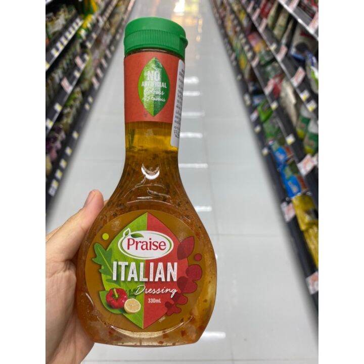 Dressing Italian ( Praise Brand ) 330 Ml. น้ำสลัด ( ตรา เพรส ) เดรสซิ่ ...