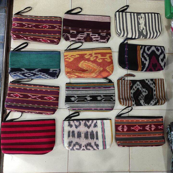 Dompet Kain Tenun Asli | Lazada Indonesia