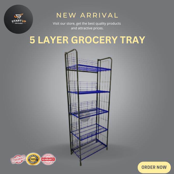 Start up heavy duty foldable 5layer rack Assorted | Lazada PH