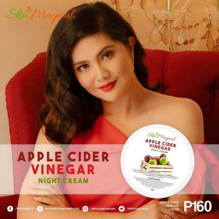 Apple Cider Vinegar Night Cream by #SkinMagical | Lazada PH
