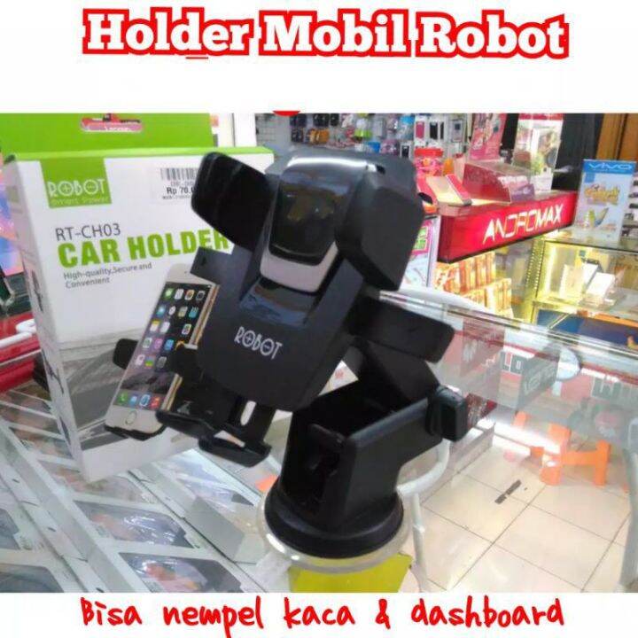 CAR HOLDER ROBOT RT-CH03 / HOLDER MOBIL ROBOT | Lazada Indonesia