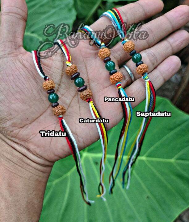 Gelang giok saptadatu pancadatu caturdatu tridatu kombinasi genitri ...