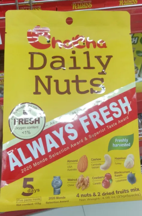 Chacha Daily Nuts 115g. | Lazada PH