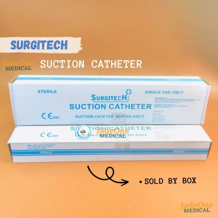 SURGITECH Suction Catheter | Sold Per Box | Lazada PH