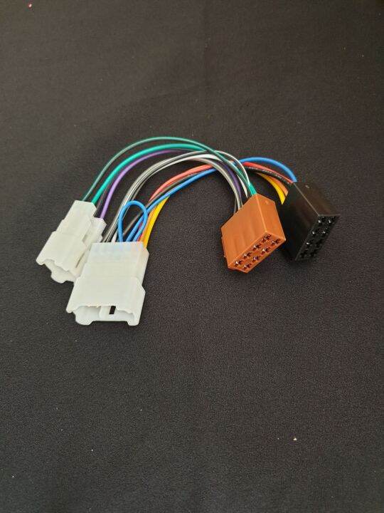 Soket head unit ISO plug n play Toyota Daihatsu / Avanza Xenia Rush ...