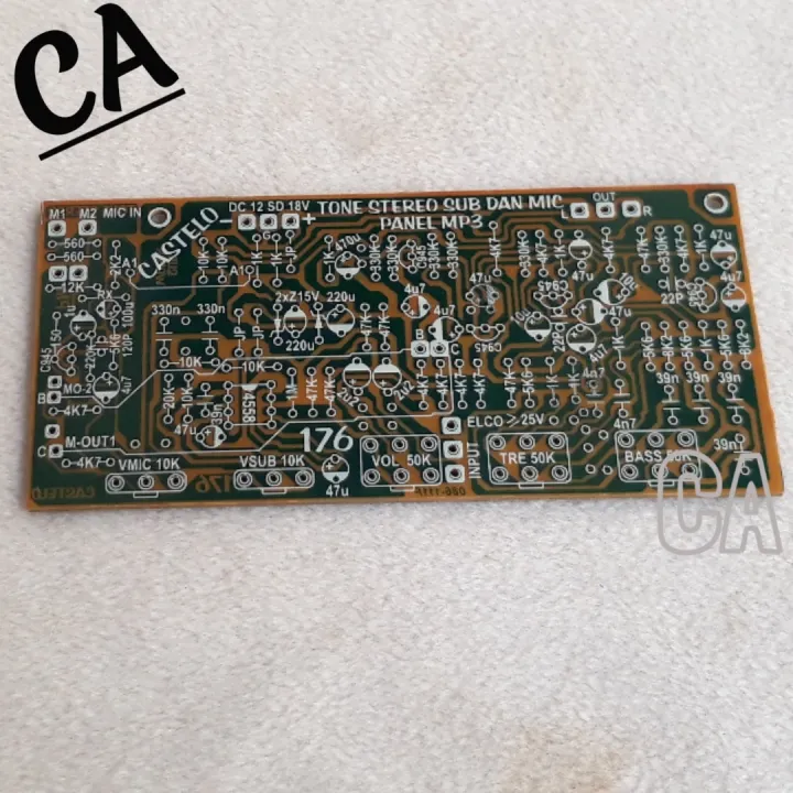 PCB Tone Control Stereo Subwoofer dan Mic | Lazada Indonesia