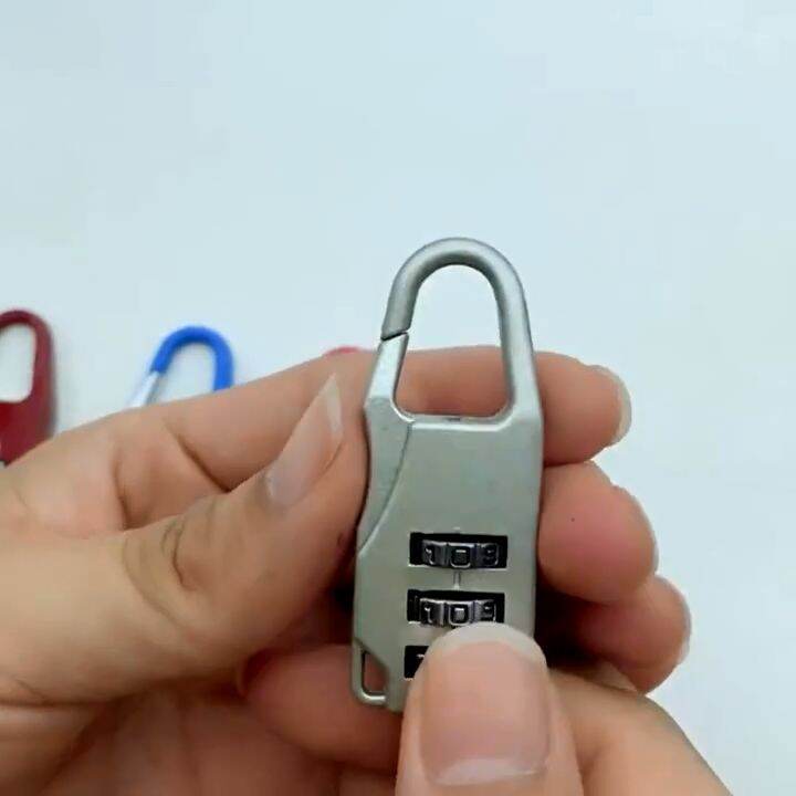 Mini Dial Digits Code Number Password Combination Padlock Safety Travel ...