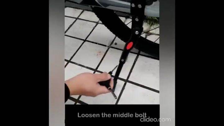 Bike Kickstand Side stand Adjustable For 24 26 27.5 and 29er and 700c ...