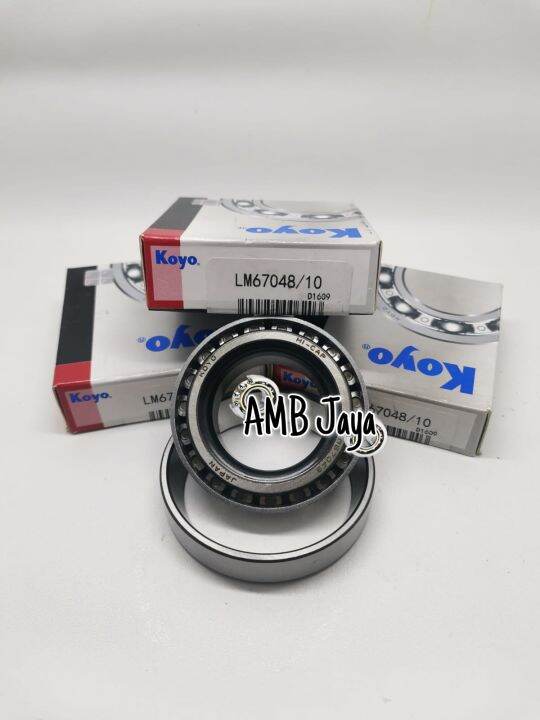 BEARING 67048 BEARING RODA DEPAN DALAM KIJANG KAPSUL 67048/10 KOYO ...