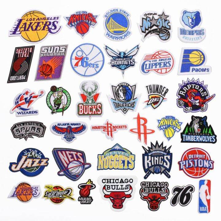 NBA TEAM PATCHES (IRON ON PATCH) | Lazada PH