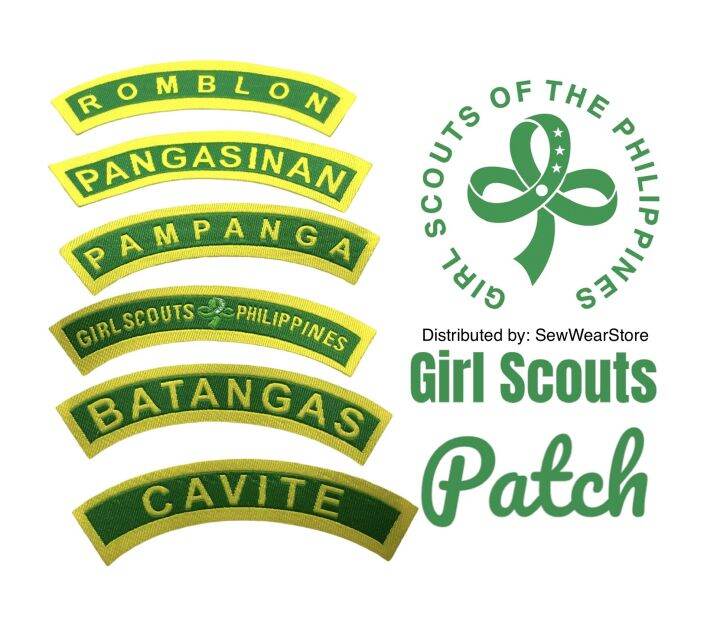 [Patches] GSP Patch Rizal / Girl Scouts | Lazada PH