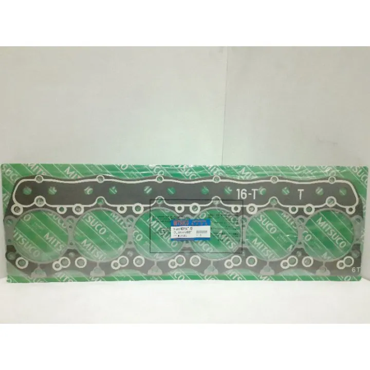 MITSUCO CYLINDER HEAD GASKET MITSUBISHI 6D16-T / 6D16-O (ASBESTOS ...