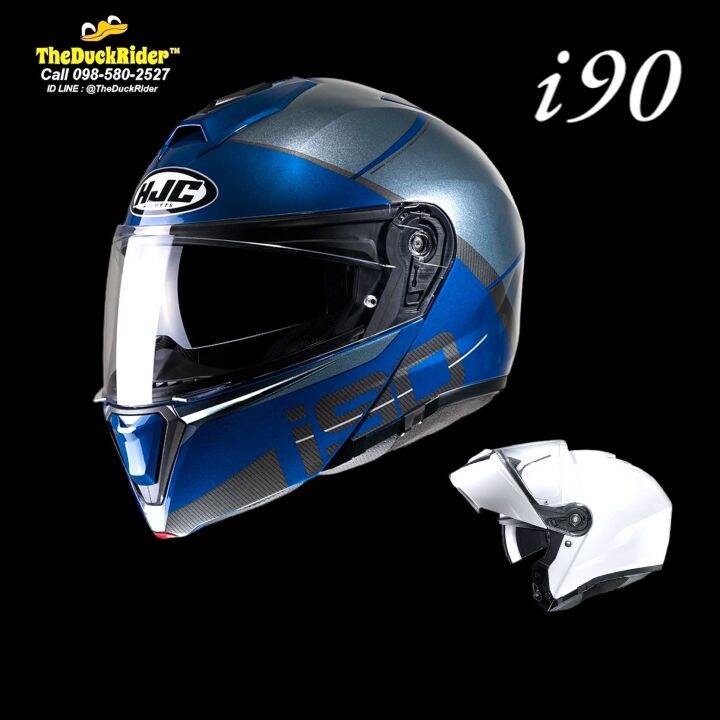 ลายใหม่! HJC i90 May MC2 ยกคางได้มีแว่นกันแดดในตัว ผ่อน 0% 10 เดือน | Lazada.co.th