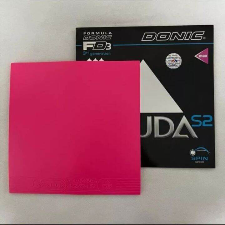 KARET TENIS MEJA DONIC ACUDA S2 PINK ORIGINAL | Lazada Indonesia