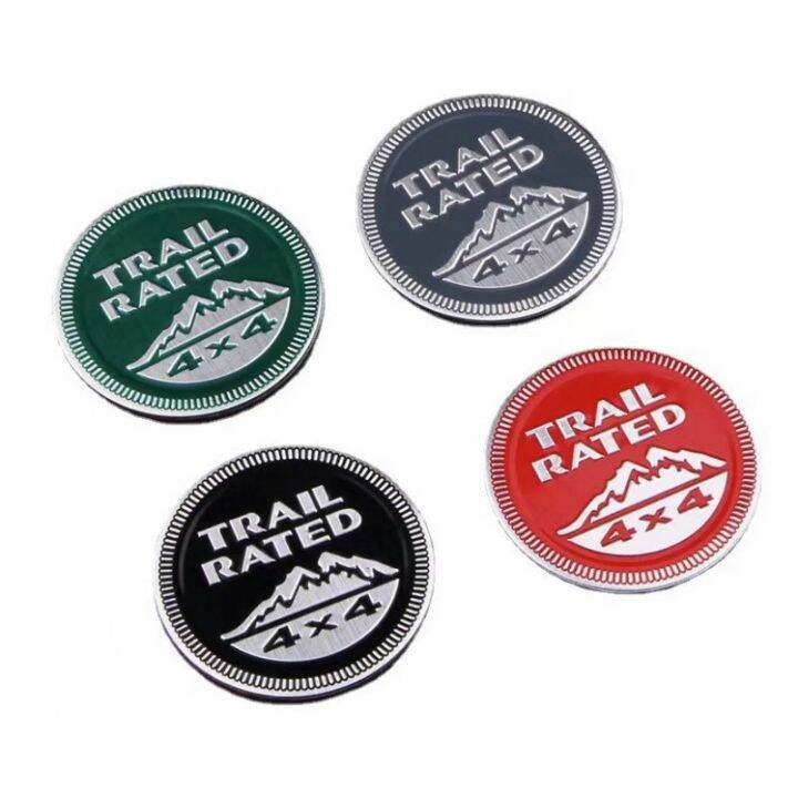 Trail Rated 4X4 logo for JEEP Renegade Wrangler Grand Cherokee Compass ...