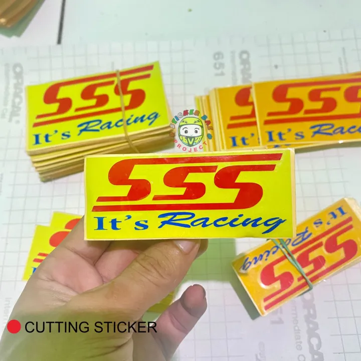 sticker motor yss its racing cutting sticker murah | Lazada Indonesia
