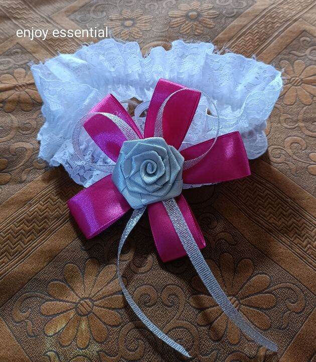 wedding essential ribbon garter | Lazada PH