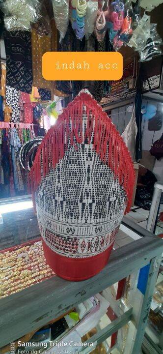 topi pengantin pria,motif ragi hidup/pucca,adat Batak toba | Lazada ...
