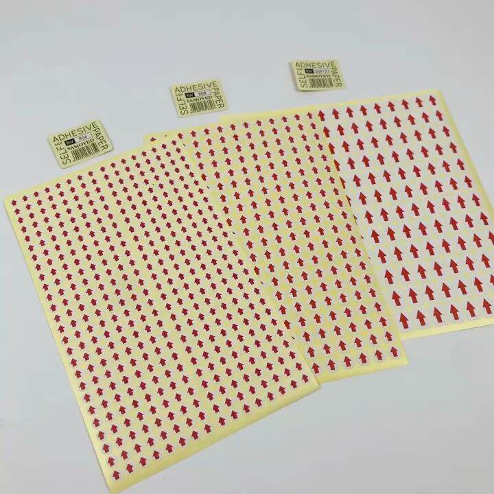 SAMOYED SADP-RW Kertas Label / Stiker Tanda Panah / Penanda / Penunjuk ...