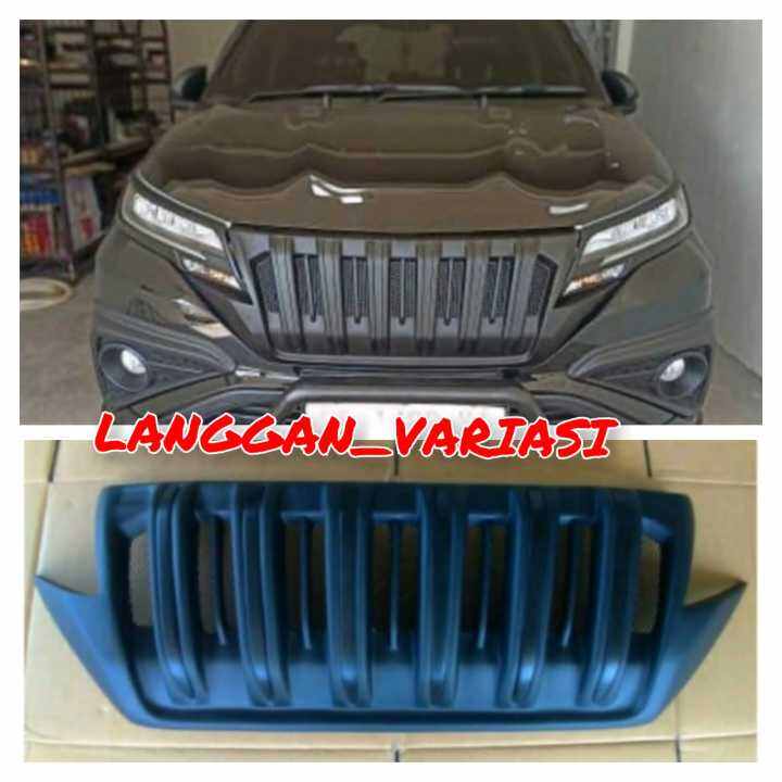 Grill all new rush Terios tahun 2017 2018 2019 2020 2021 list hitam ...