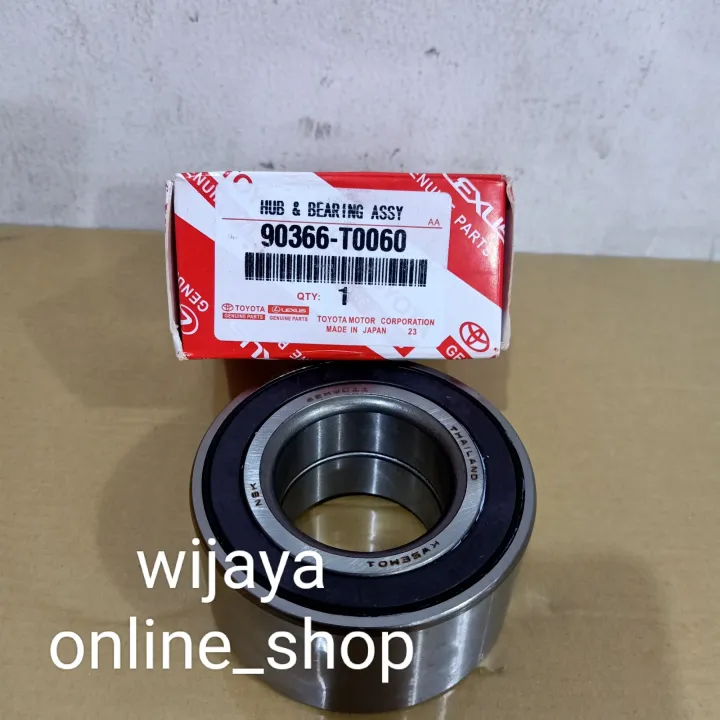 bearing roda belakang hilux revo fortuner vrz 90366-T0060 type asli ...