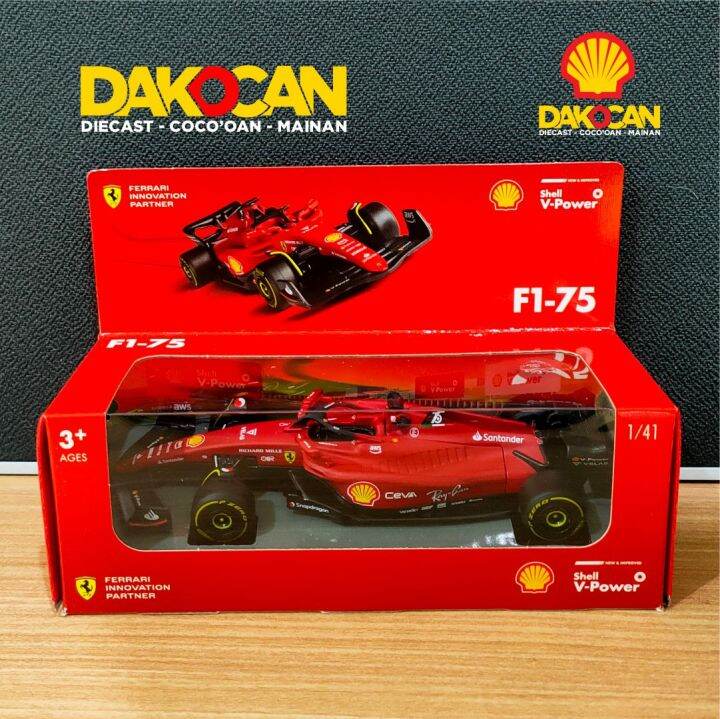 DIECAST FERRARI NEW ERA FERARI F1-75 | Lazada Indonesia