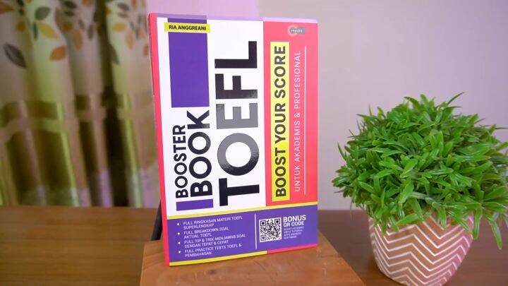 Buku Bahasa Inggris / Booster Book TOEFL – Boost Your Score – Untuk ...