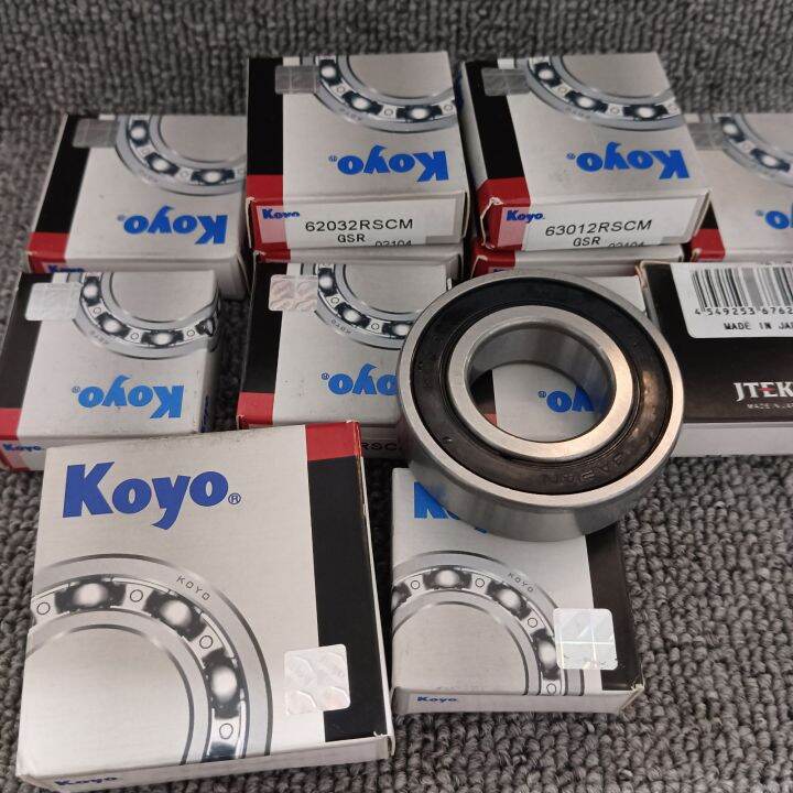 KOYO BEARING JAPAN QUALITY DOUBLE RUBBER SEALED 6200,6201,6202,6203,6205,6300,6301,6302,6004 ...