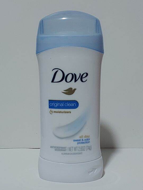 Dove Antiperspirant Deodorant Original Clean Invisible Solid, 74g | Lazada PH