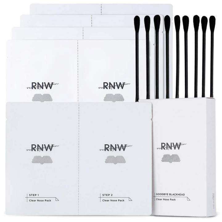 RNW Der.two Step Clear Nose Pack (5 PCS) Blackhead Removal Pore Strips,ชุดทำความสะอาดง่ายสำหรับ ...