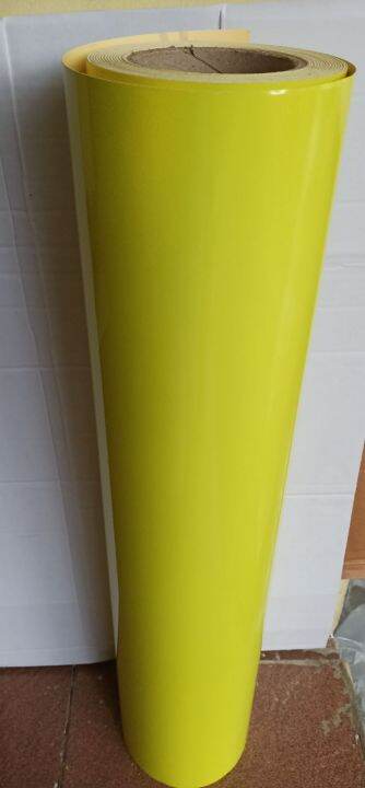 Sticker Skotlet Reflektif Warna Kuning Lemon Permeter | Lazada Indonesia