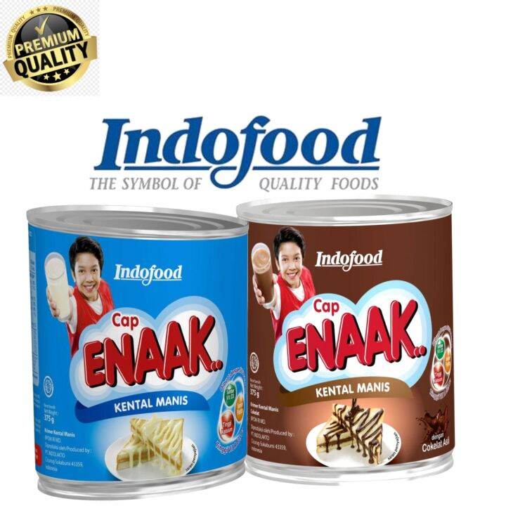 susu enak indofood putih dan coklat | Lazada Indonesia