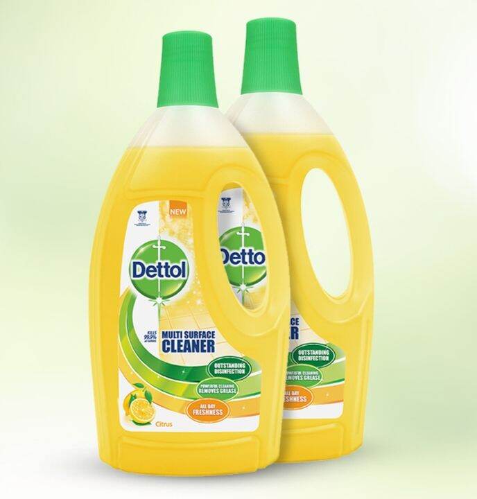 Dettol Multi Action Cleaner 1.5L Twin Pack (Citrus) | Lazada
