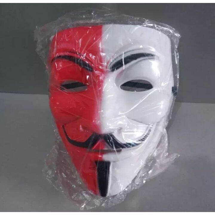 TOPENG HACKER MERAH PUTIH | Lazada Indonesia